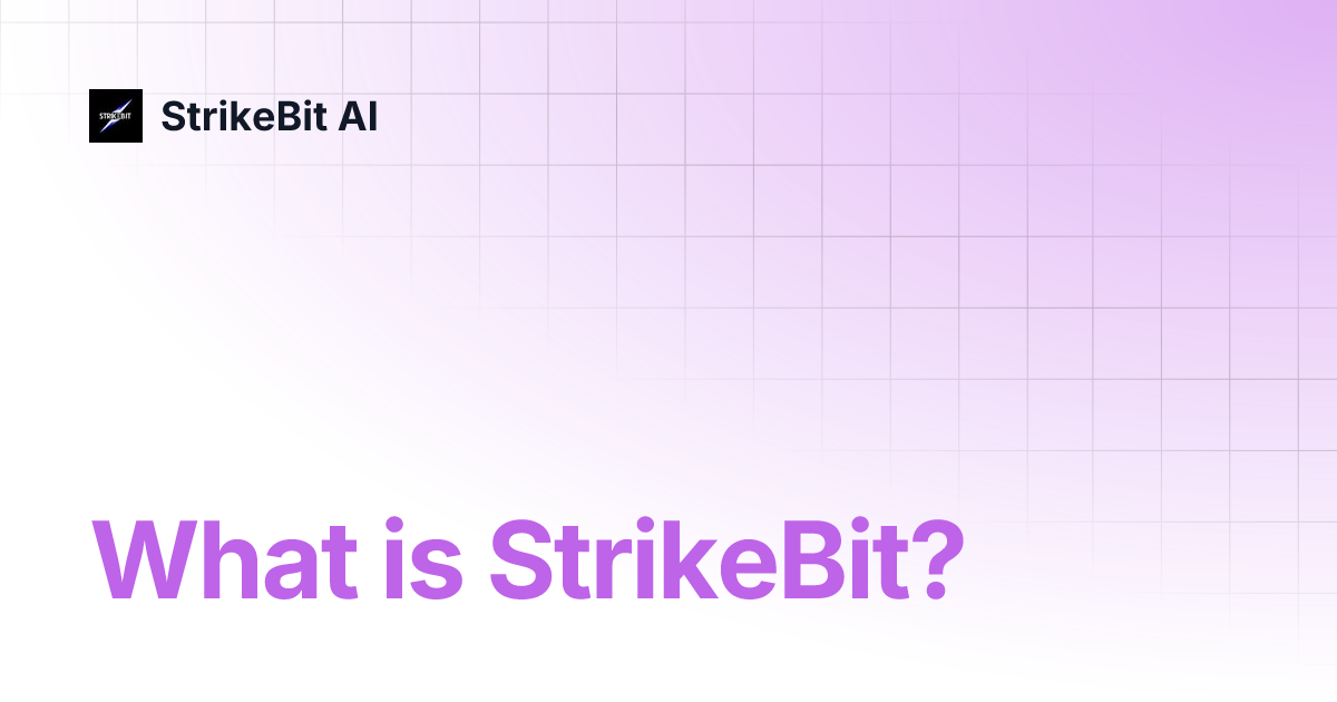 What is StrikeBit? | StrikeBit AI